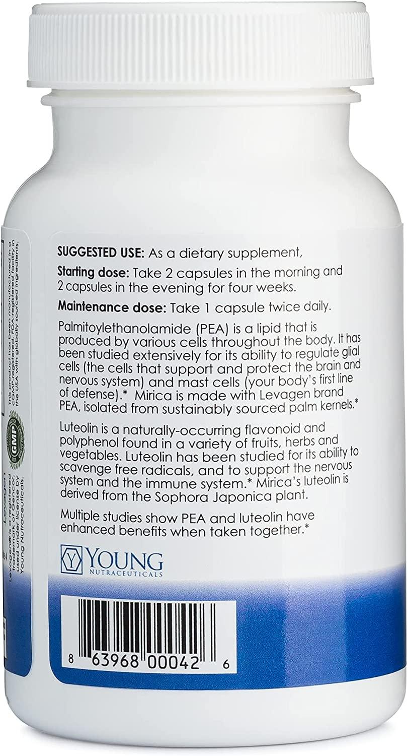 Mirica Pea & Luteolin Capsules - Healthy Immune & Nervous System ...