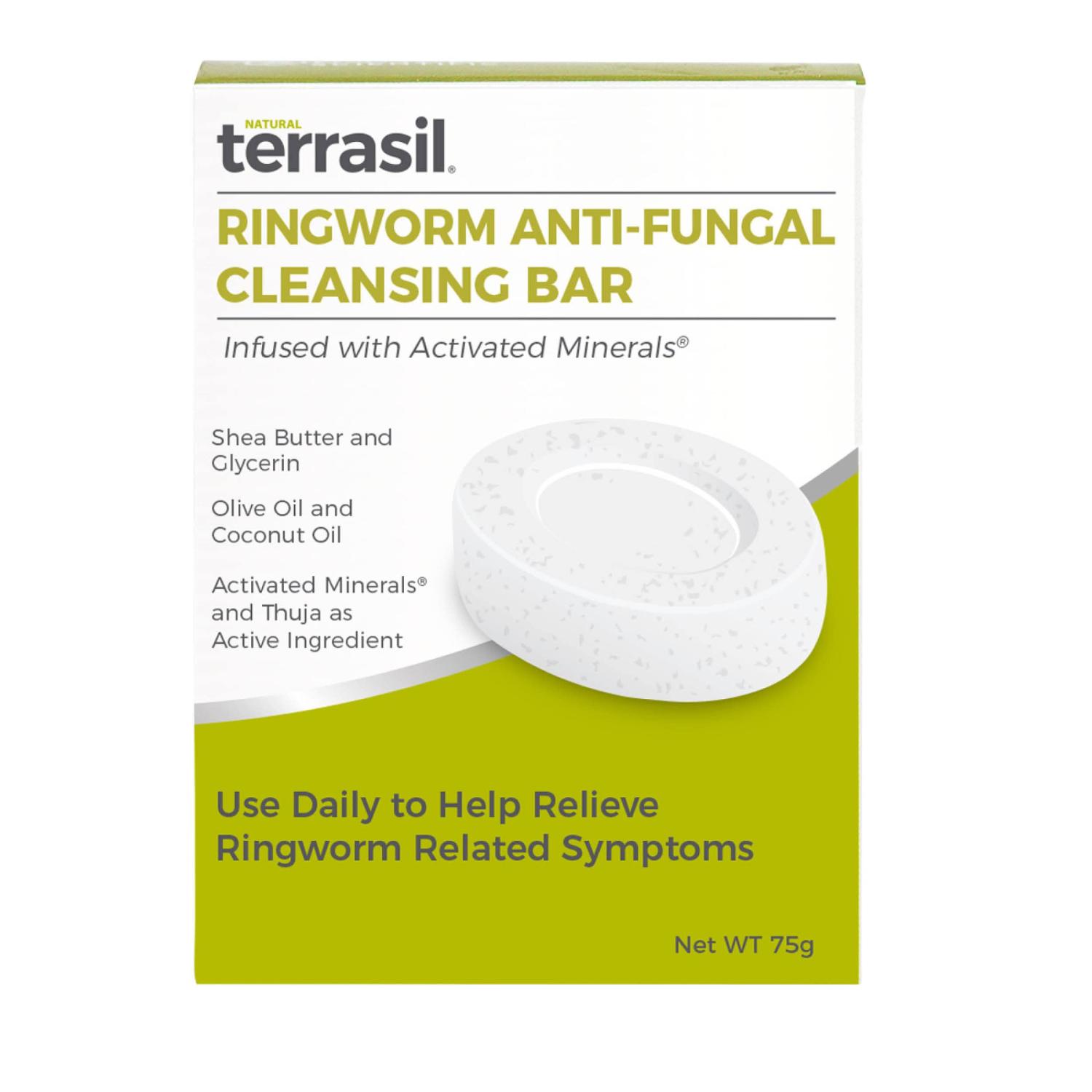 Terrasil Ringworm Soap | Natural Antifungal Bar for Gentle Itch Relief ...