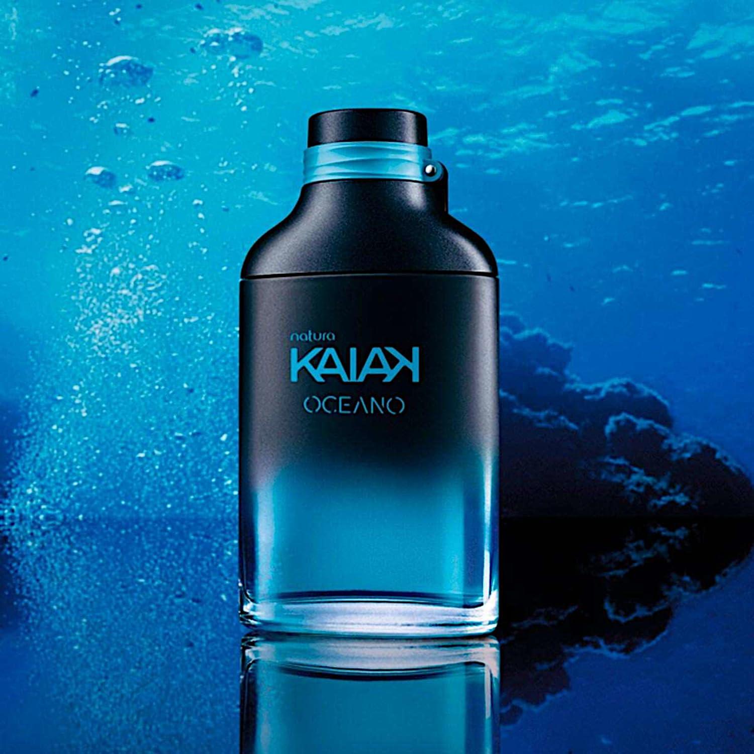 Kaiak Oceano Col nia Masculina 100 ML - Eau de Cologne para Homens ...