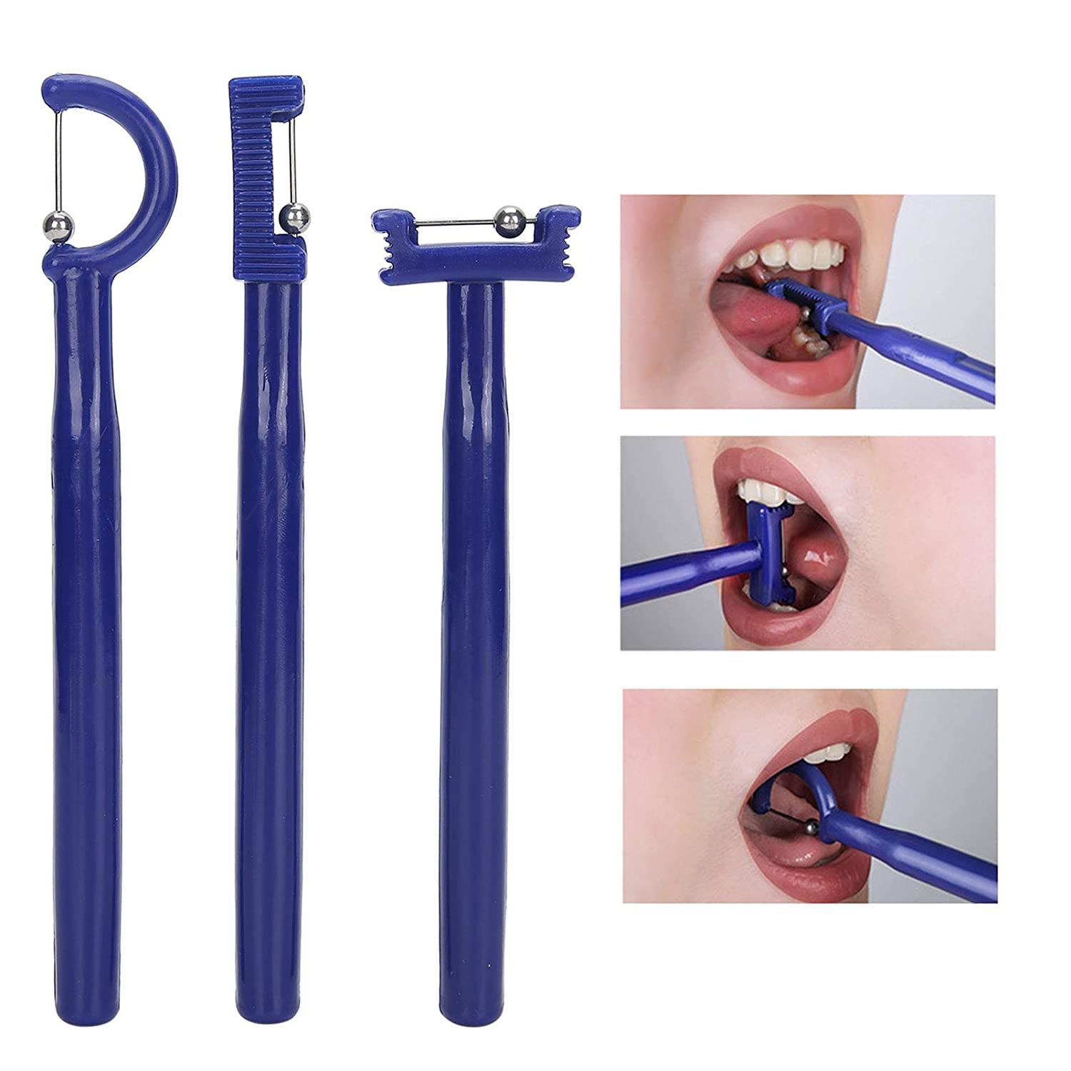 Tongue Tip Exercise Set for Oral Muscle Training - 3-Piece ...