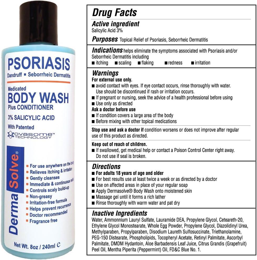 Dermasolve Psoriasis Complete Body & Scalp Kit - Soothes Itching ...