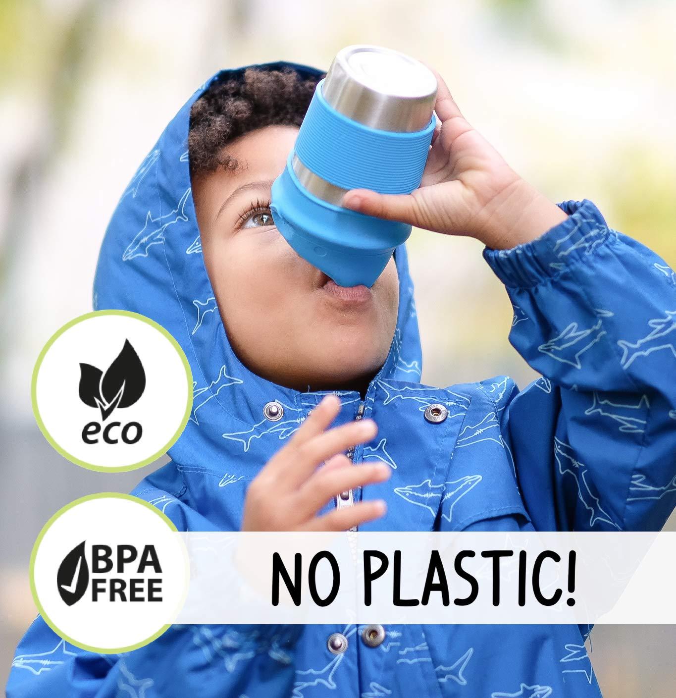 MYINNI Silicone Sippy Cup Lids - 2 pcs Non-Plastic BPA Free ...