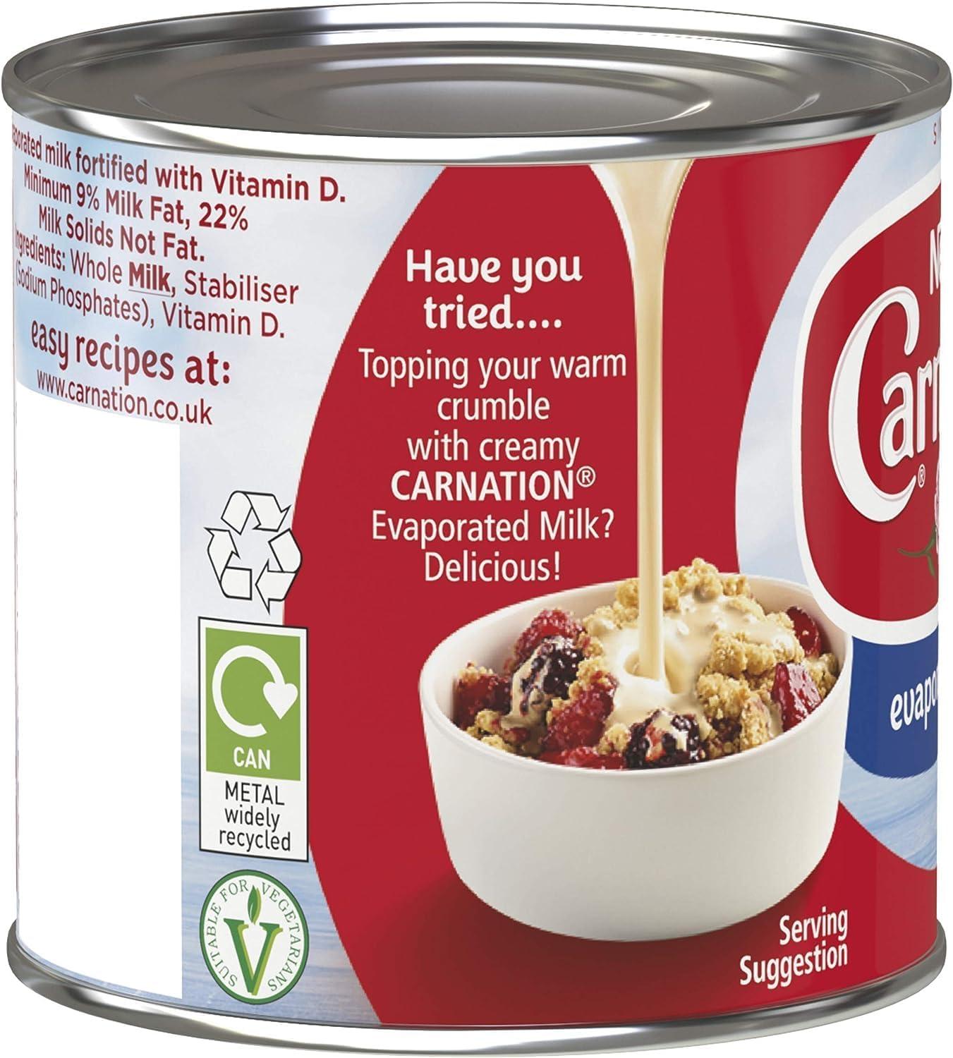 Evaporated Milk Bundle which Contains Carnation Evaporated Milk 170g ...