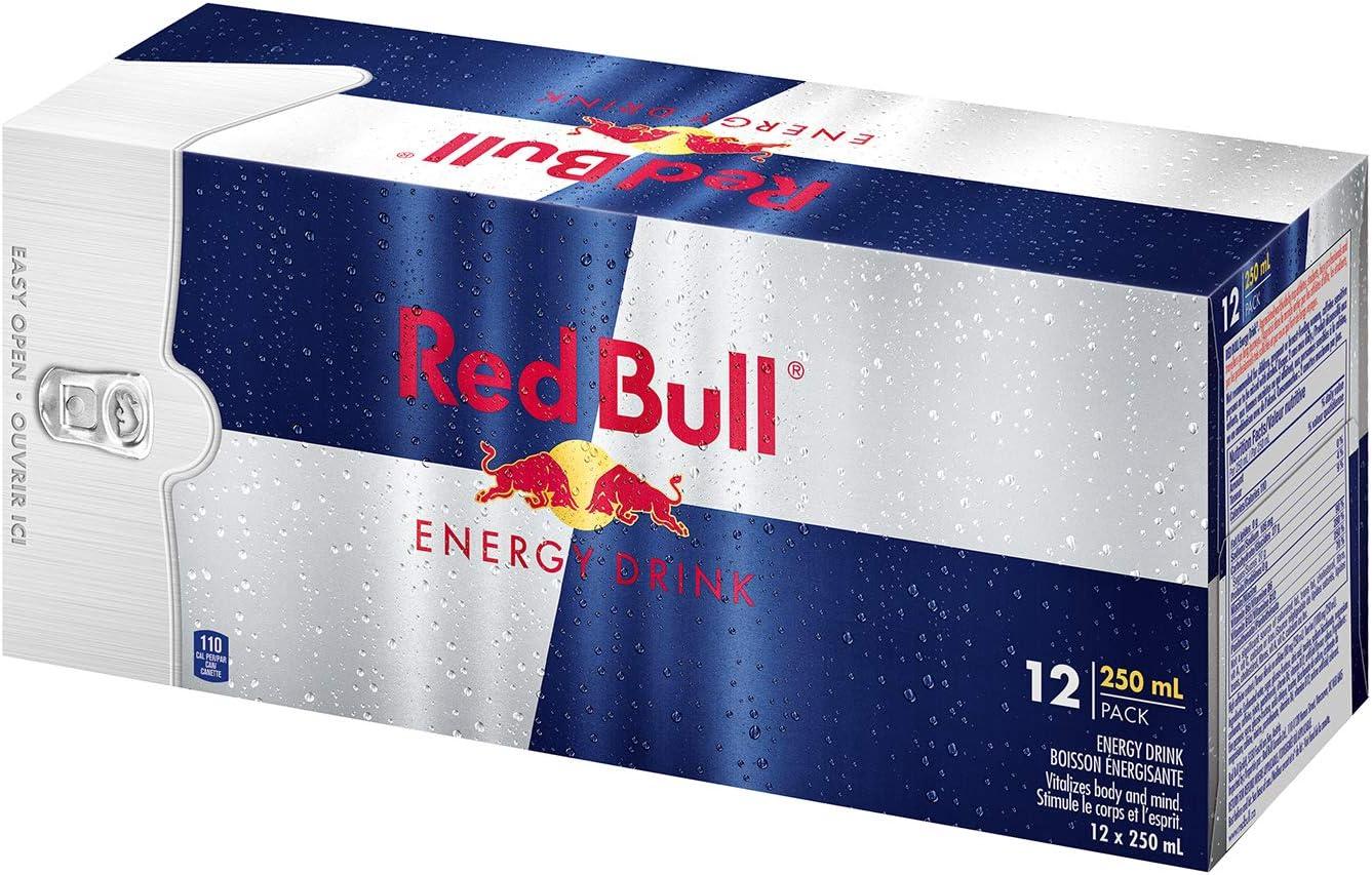 Red Bull Energy Drink 250ml (12 Pack) 250ml (Pack of 12) | Buy Now with ...
