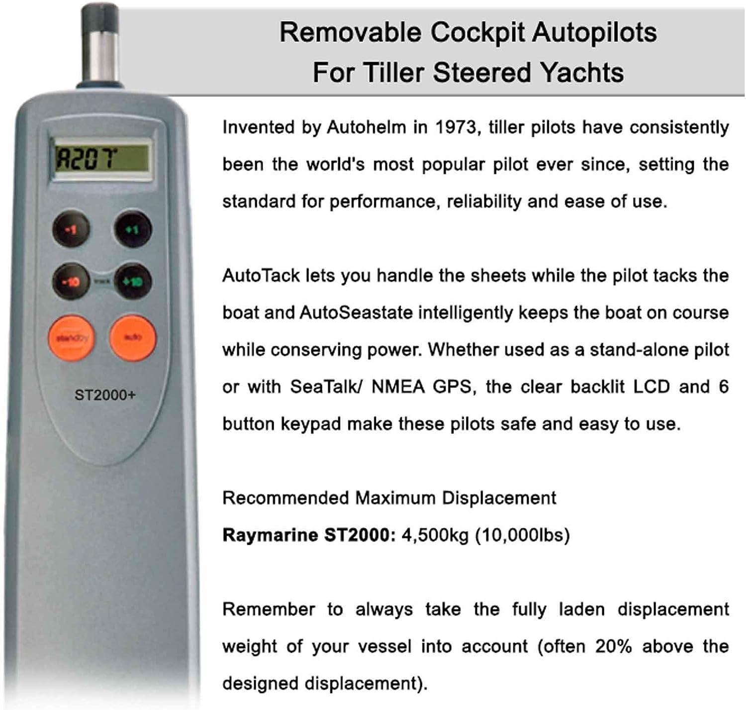 Raymarine ST2000+ Tiller Pilot - A12005 | Buy Now in International ...