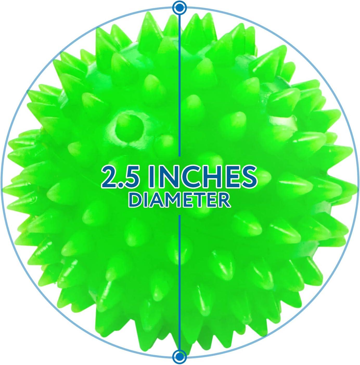 10-Pack Spiky Sensory Balls - Squeezy & Bouncy Fidget Toys/Sensory Toys ...