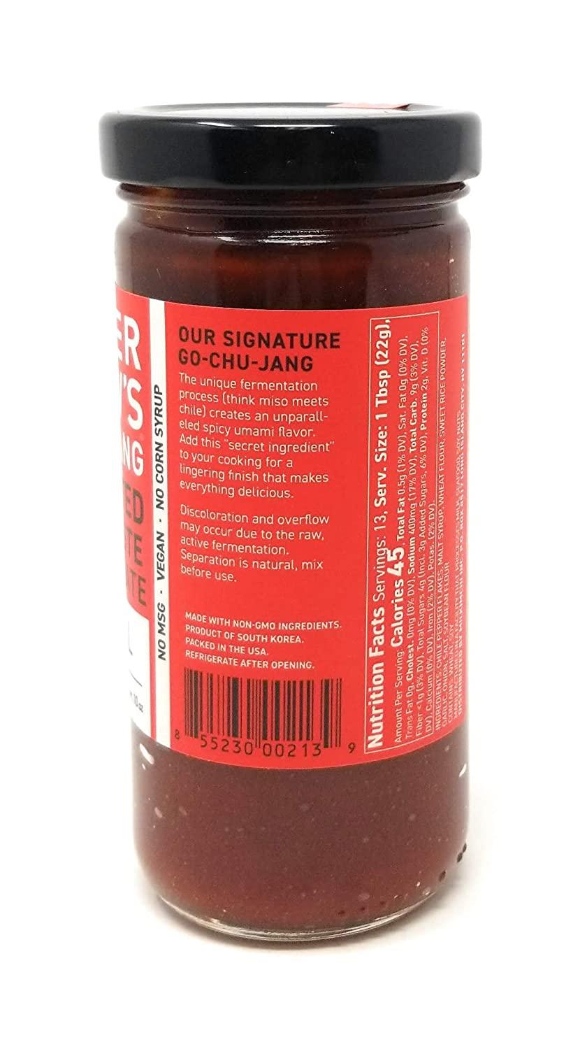 Mother-In-Law's Kimchi Fermented Chile Paste - 10 Ounce | Authentic ...