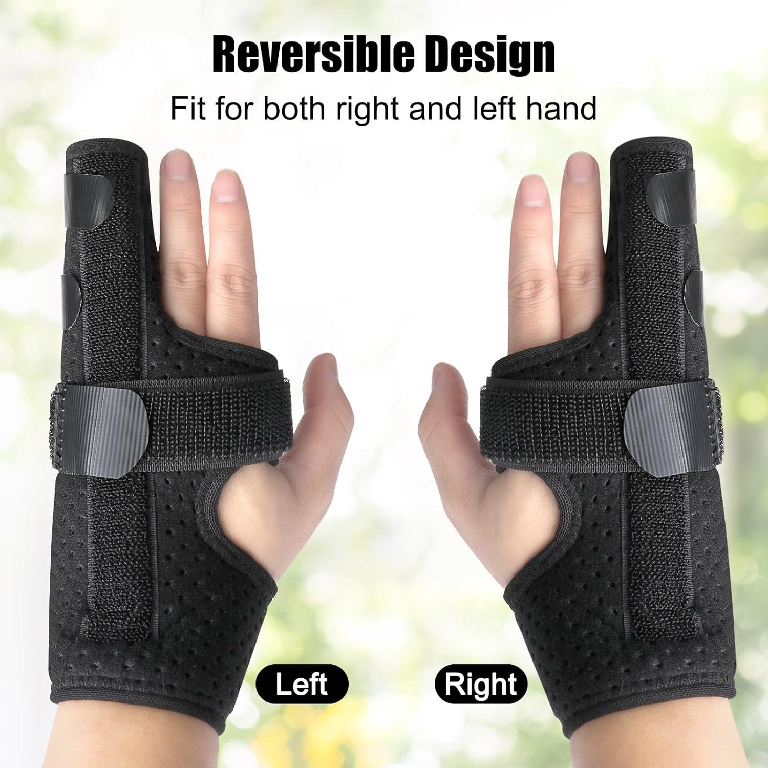 Buy Pinky Finger Splints - Trigger Finger Support Brace for 4th & 5th ...