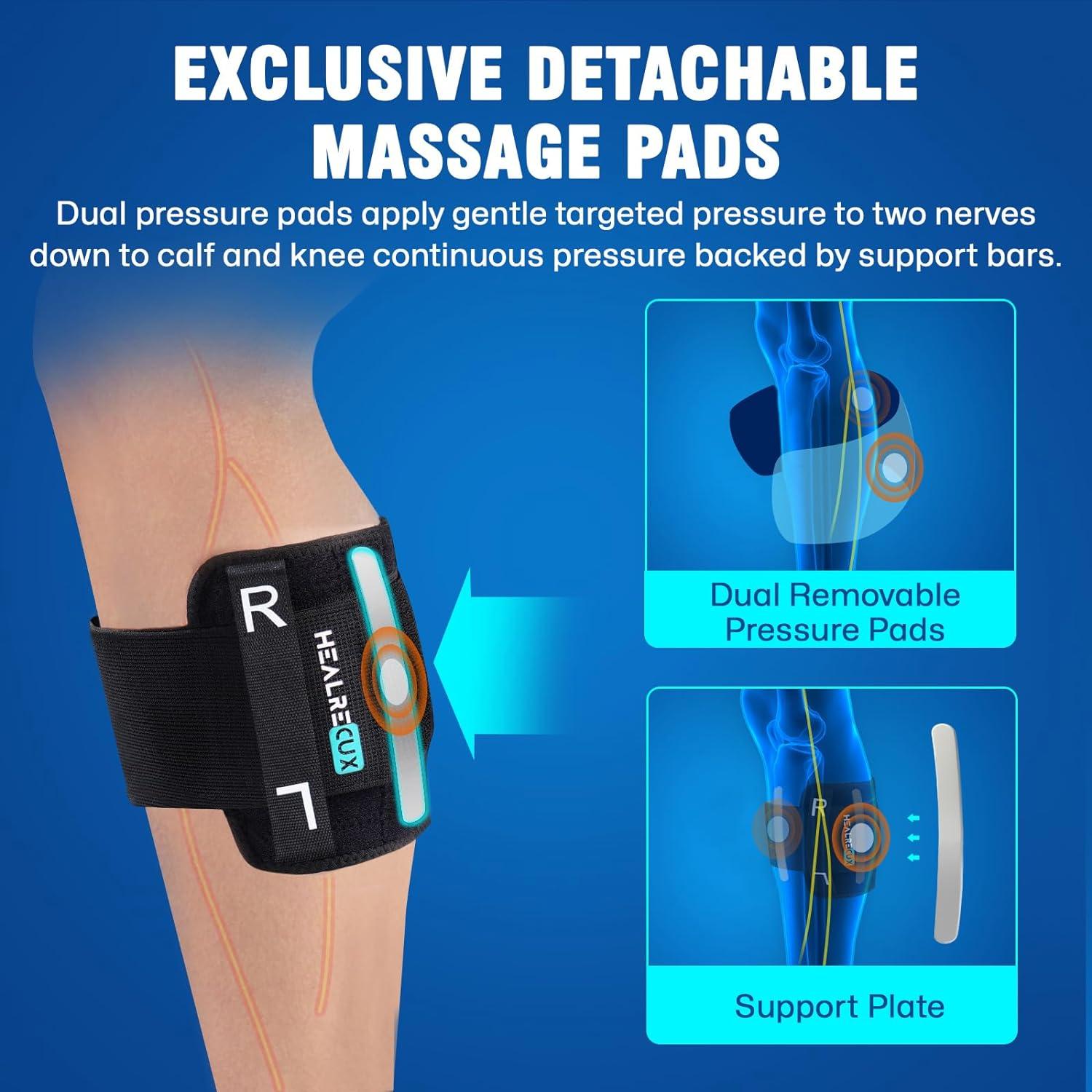 Sciatica Pain Relief Devices | Knee Brace with Dual Pressure Pads ...