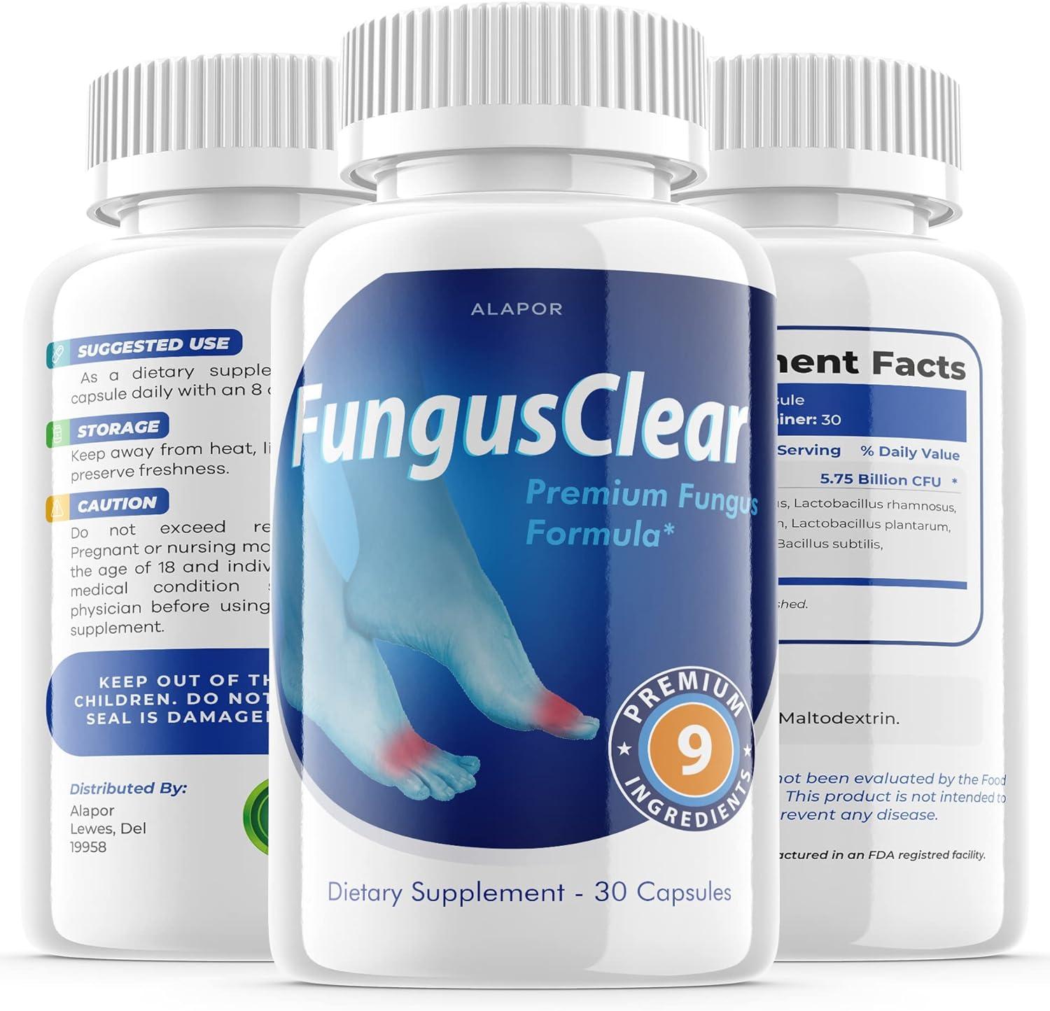 Fungus Clear Probiotic Pills - Advanced Formula for Fungus Clear Max ...