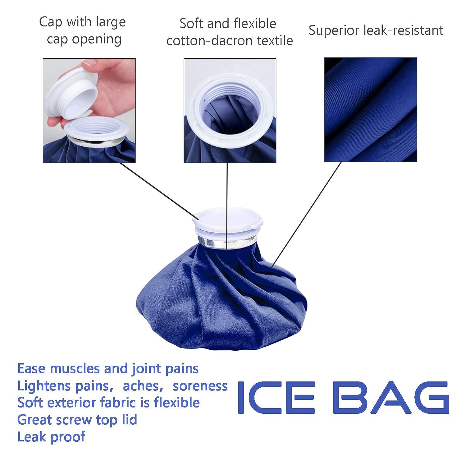 MYBMHTNB Ice Packs for Injuries 5-Pack - Reusable Hot & Cold Therapy ...