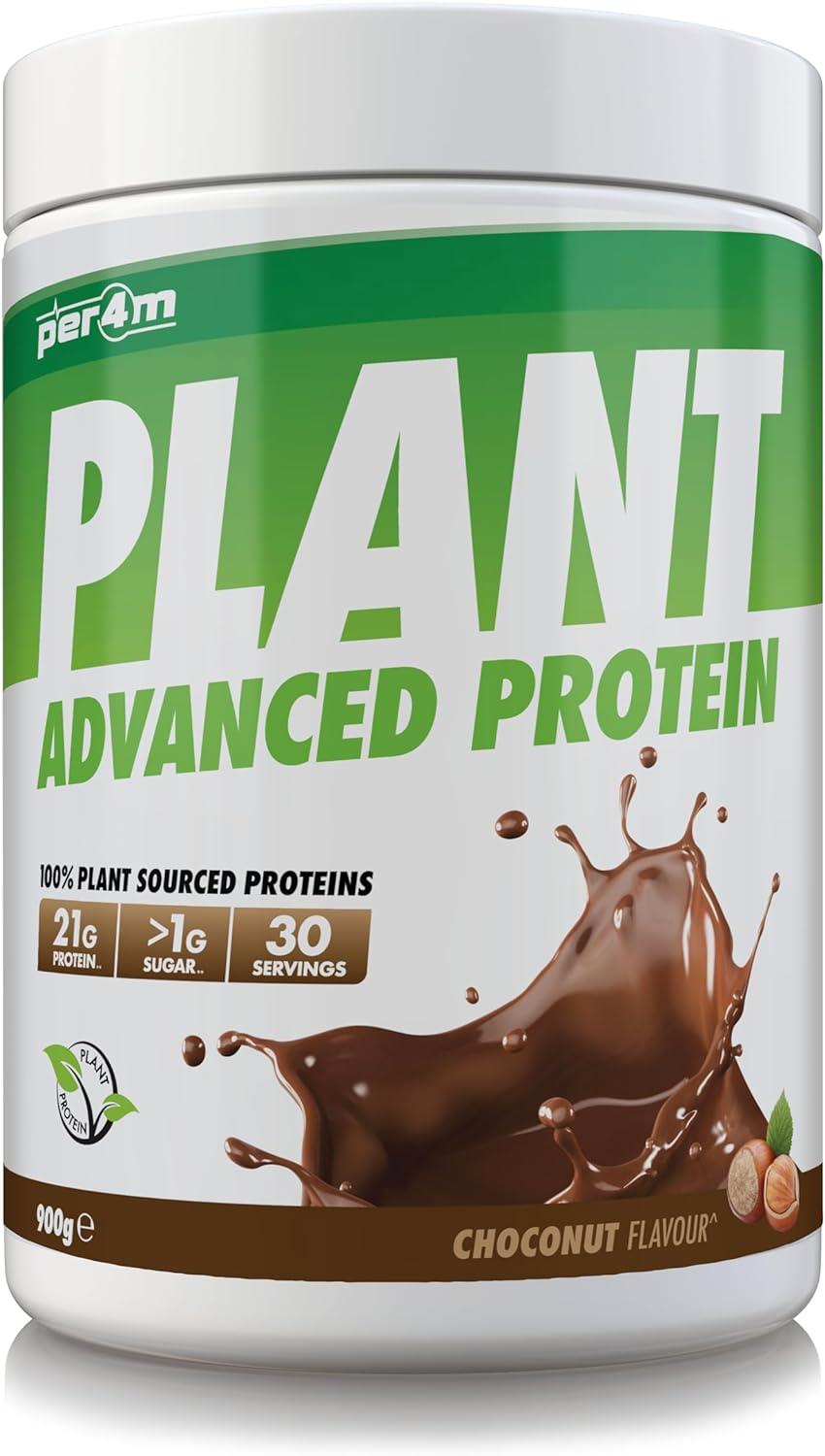 Per4m Plant Protein Matrix - 30 Servings of High Protein Shake with ...
