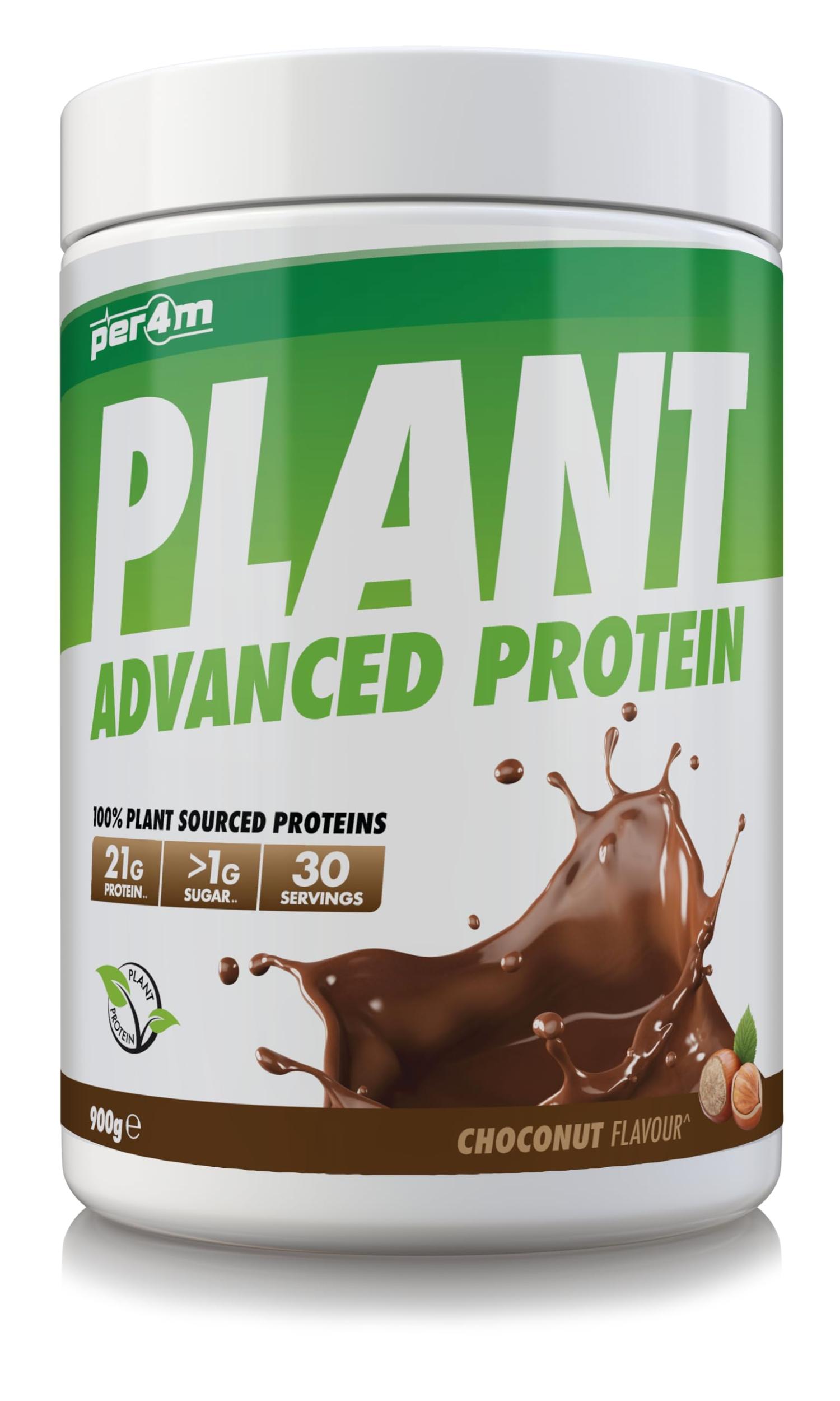 Per4m Plant Protein Matrix - 30 Servings of High Protein Shake with ...