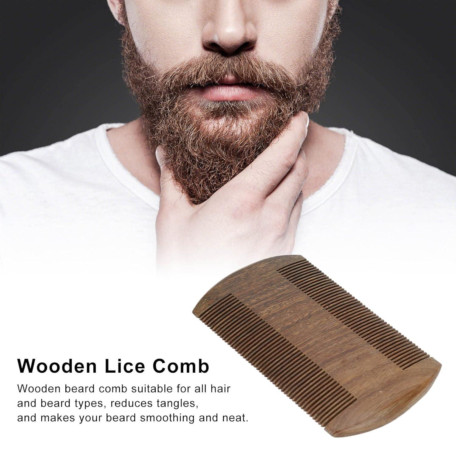 Double Sided Lice Comb - Wide & Fine Teeth for Effective Louse Removal ...