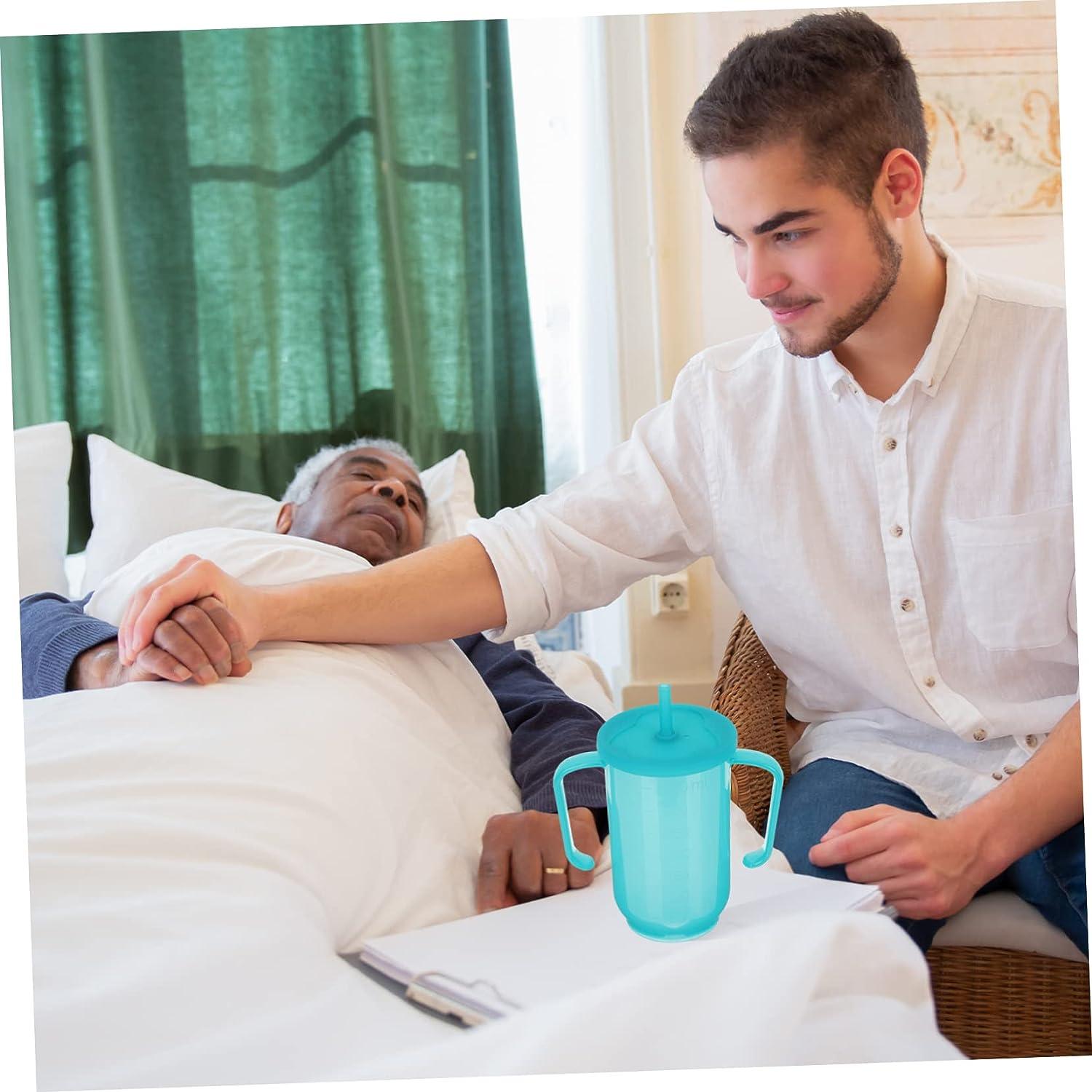 5pcs Elderly Feeding Mug Set | Leak-proof Nursing Straw Cups ...