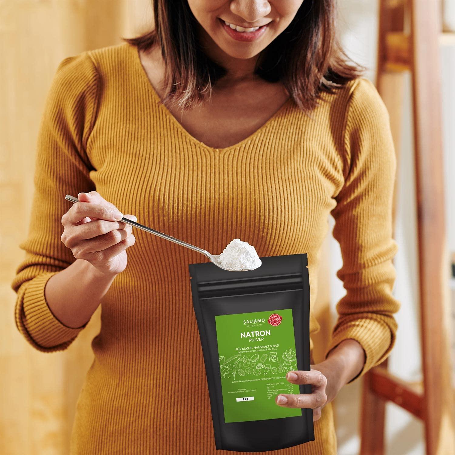 Saliamo 900g Natron Powder - Food Quality Sodium Hydrogen Carbonate ...