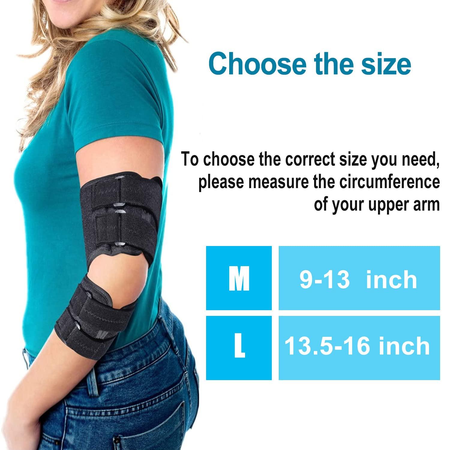 Adjustable Elbow Brace for Cubital Tunnel Syndrome - Ulnar Nerve Splint for Tendonitis ...