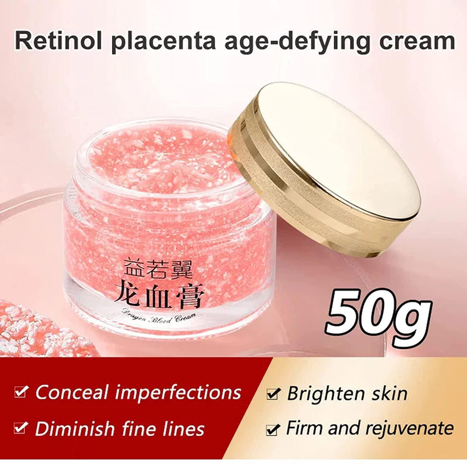 Dragon's Blood Easy Cream with Retinol & Placenta for Moisturizing and ...