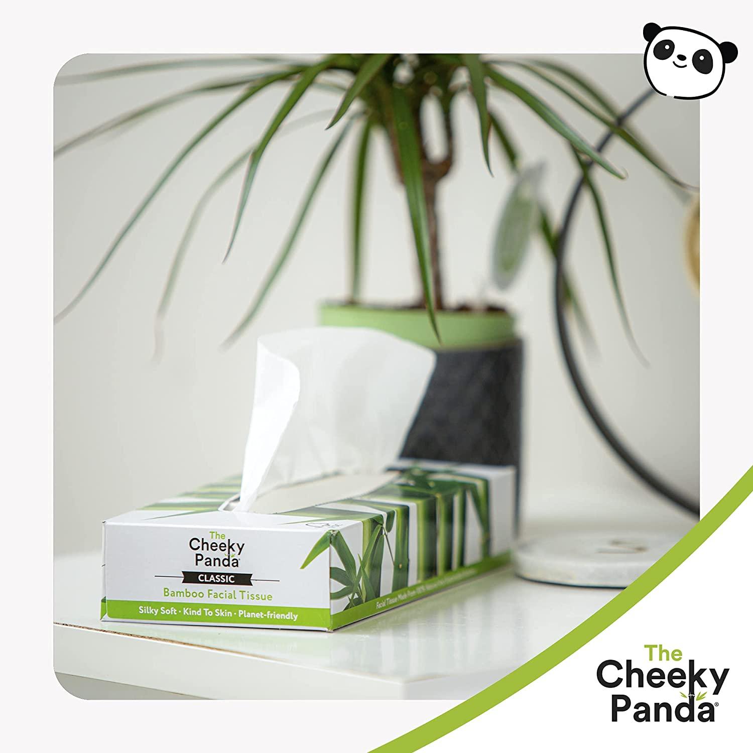 The Cheeky Panda â Bamboo Facial Tissues | Pack of 80 Tissues (3-Ply ...