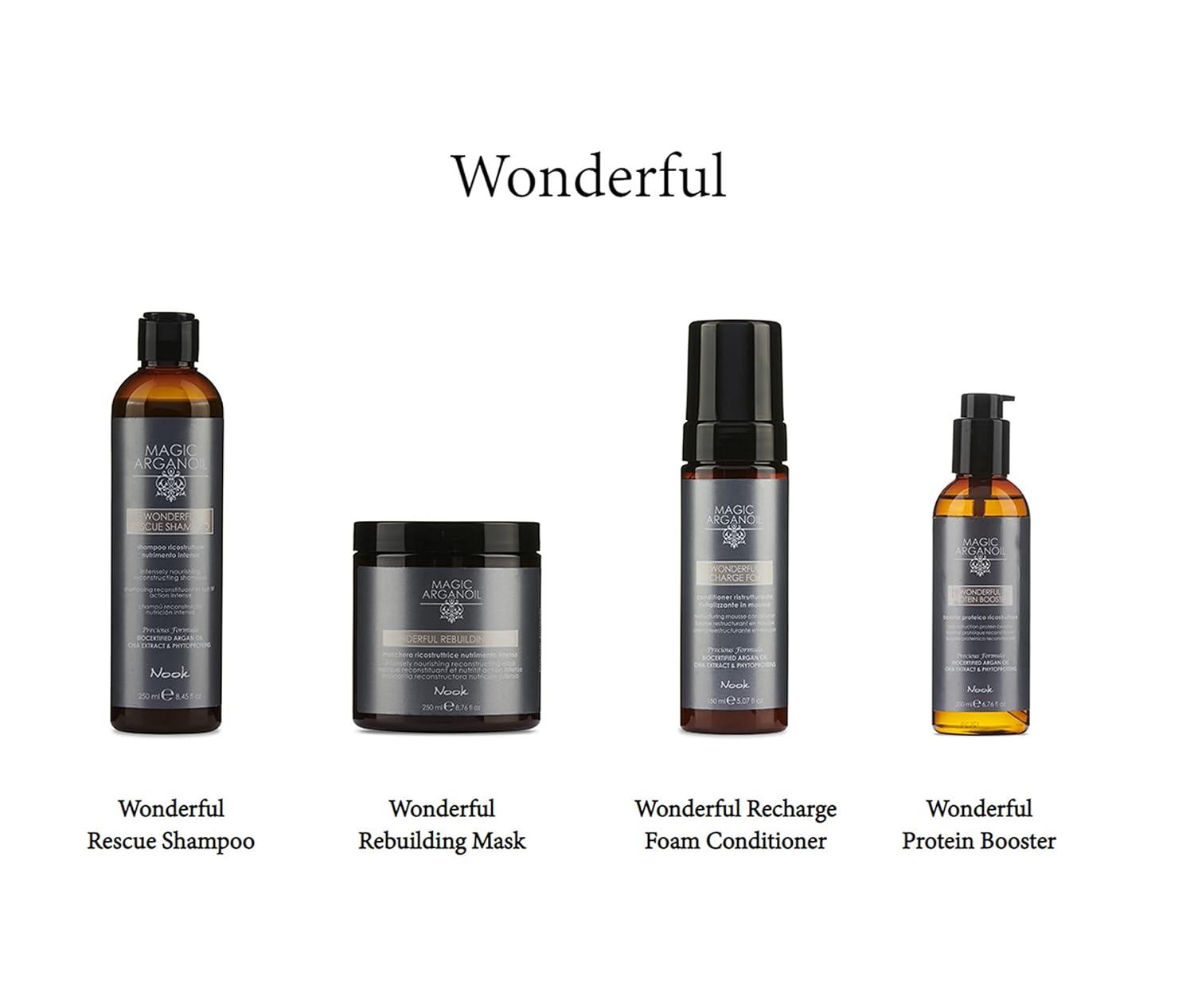 Buy Nook Mask Ricostruttrice Magic ArganOil 250ml - Rebuilding Hair ...