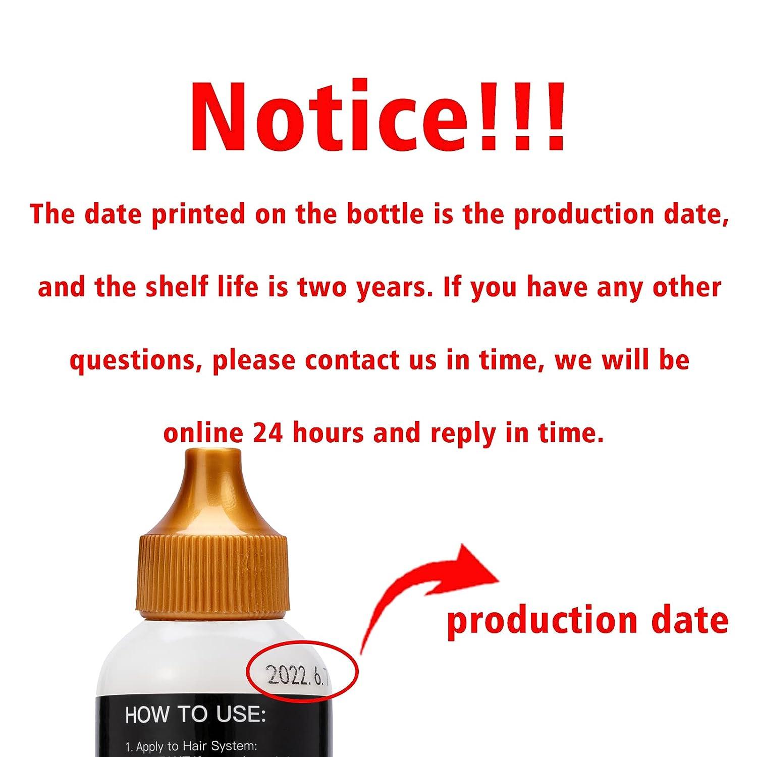 Goiple Wig Glue 1.34fl oz - Waterproof Lace Front Wig Adhesive Kit with Tools and Hair Wax Stick ...