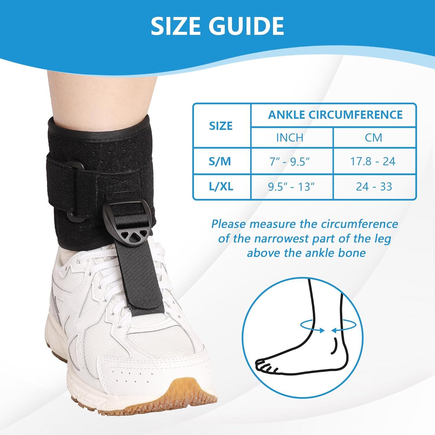 Joingood Footy Orthosis for Walking: Adjustable Foot Splint & Bandages ...