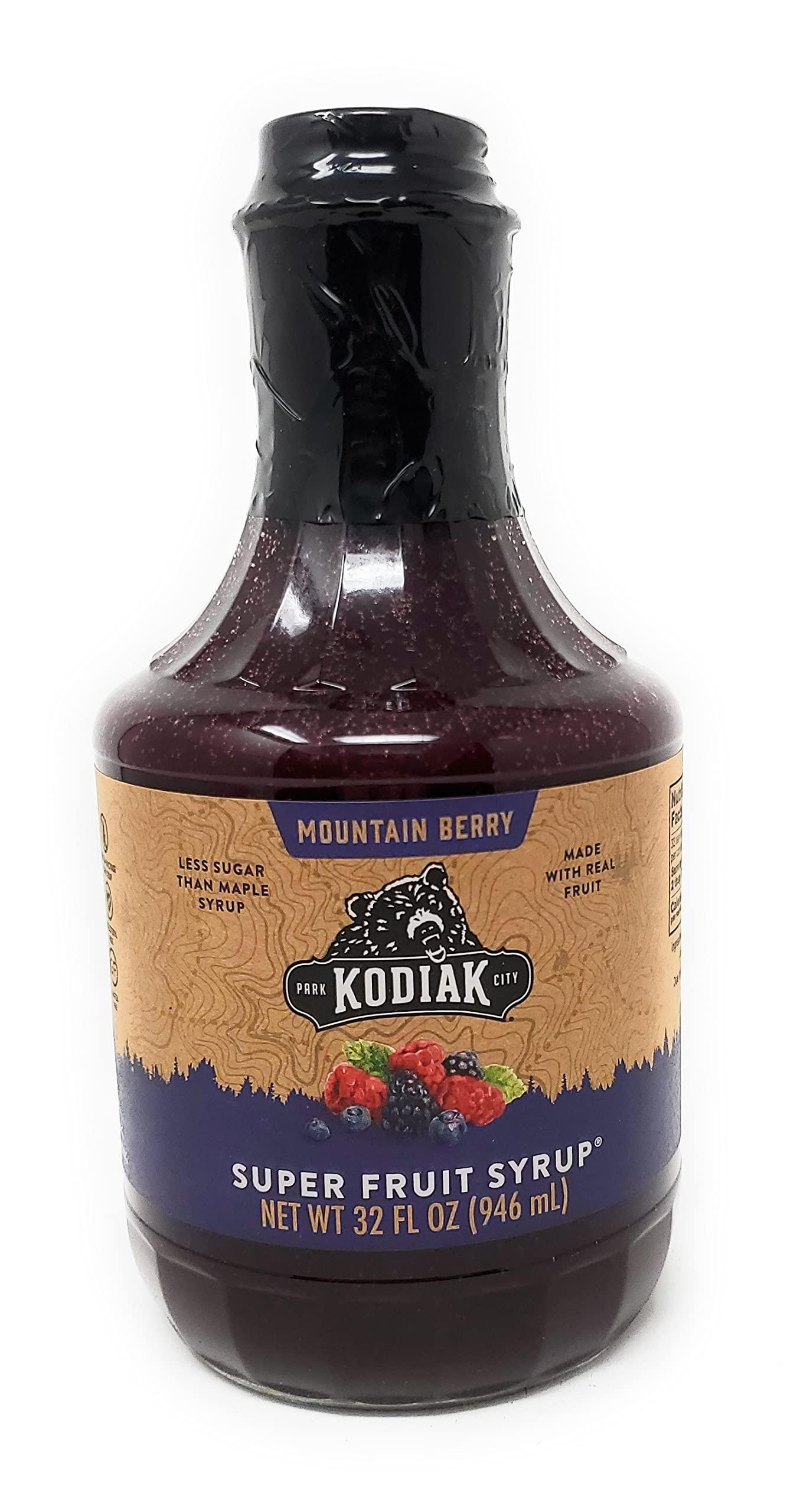 Mountain Berry Kodiak Syrup - 100% Pure & All Natural - 32 Fl Oz | Buy ...