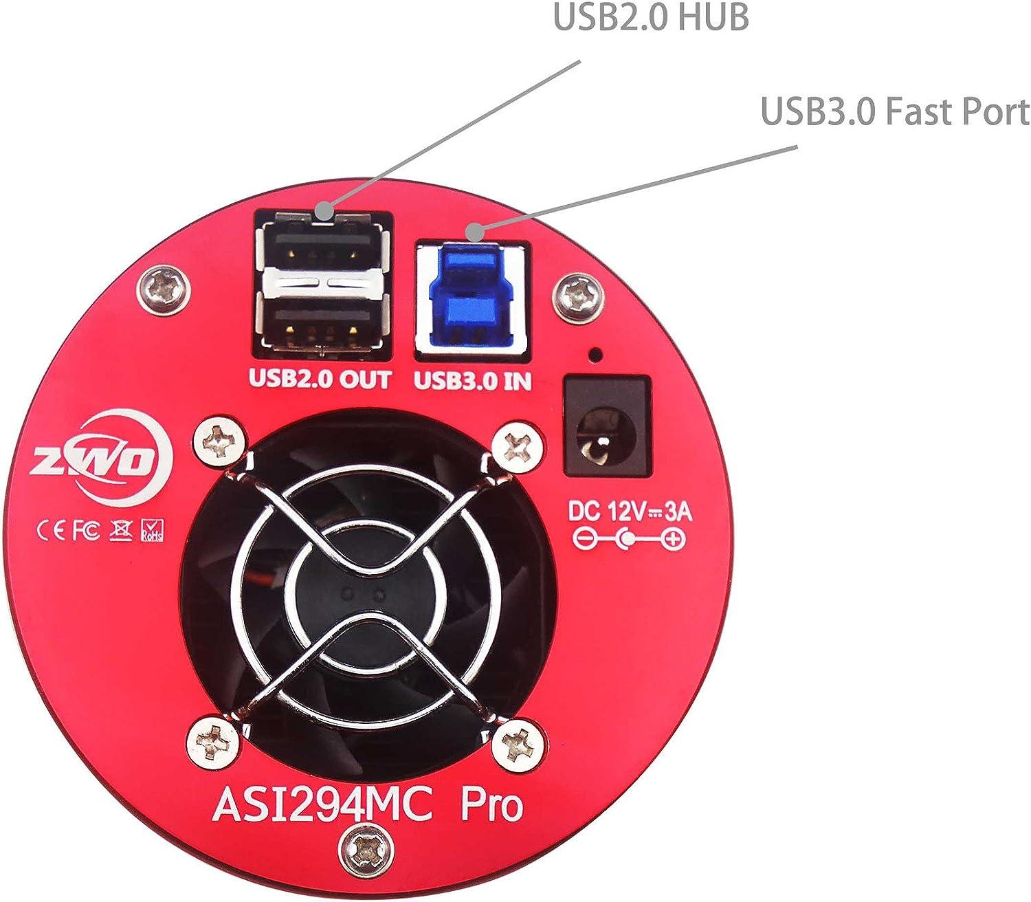 ZWO ASI294MC-PRO 11.3 MP CMOS Color Astronomy Camera with USB 3.0 # ASI294MC-P