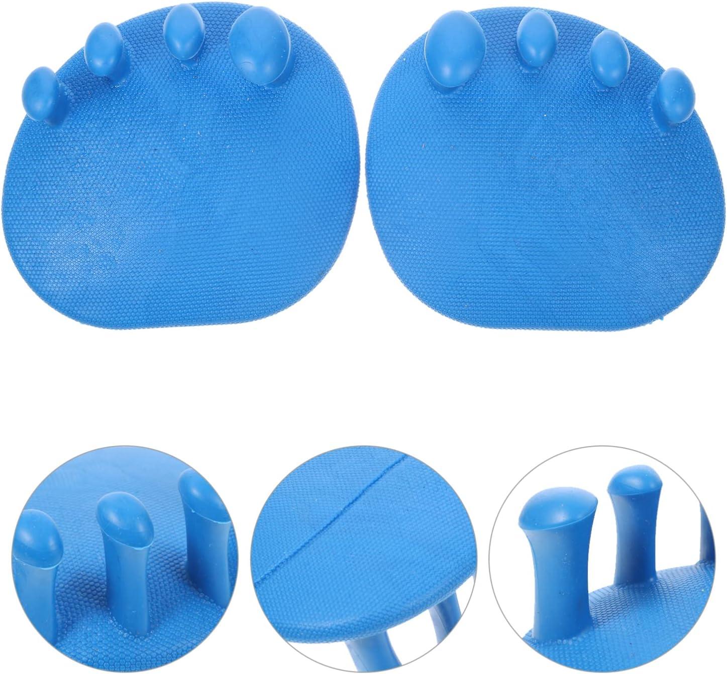 1 Pair Blue TPR Toe Separator Spacers for Women - Foot Correctors and ...