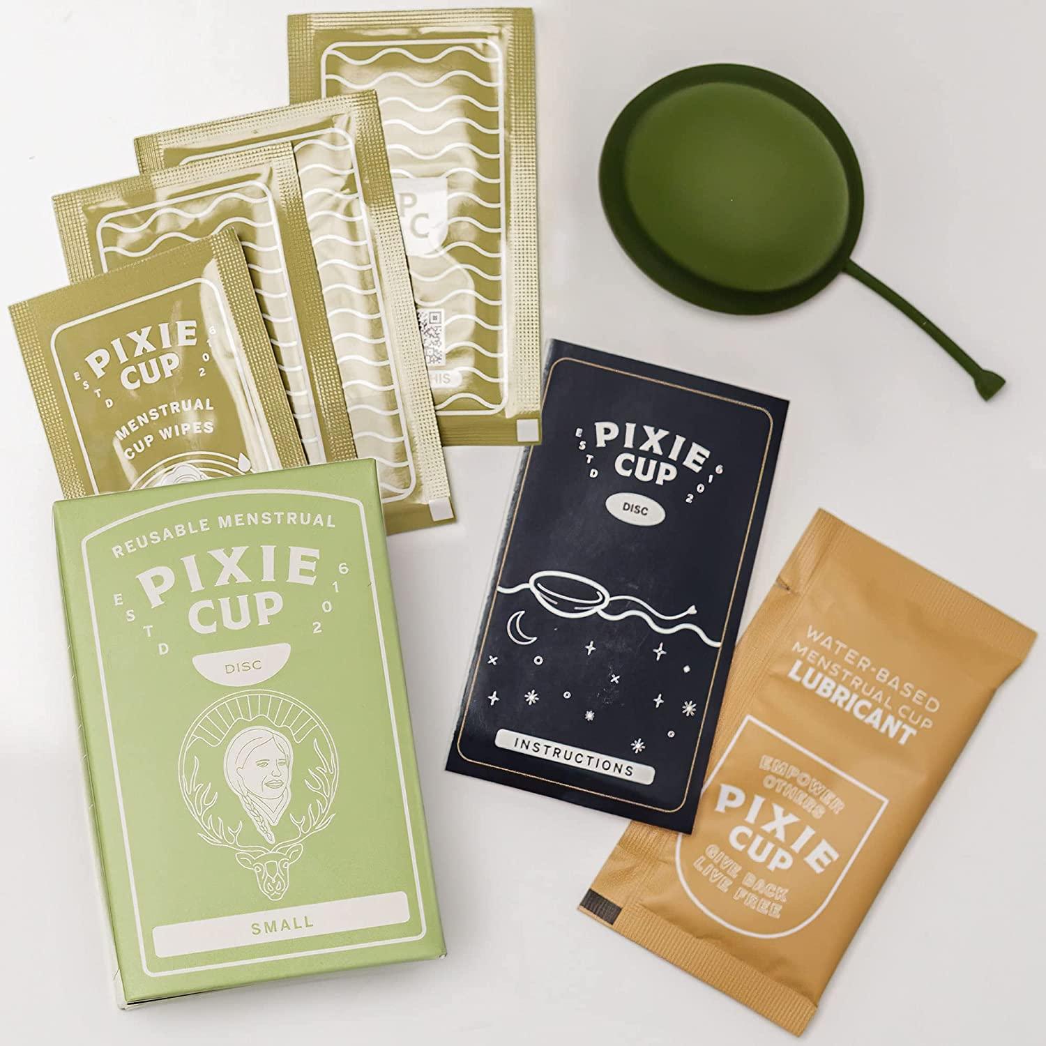 Pixie Menstrual Disc - Removable Stem - Soft & Reusable Silicone - 12 ...