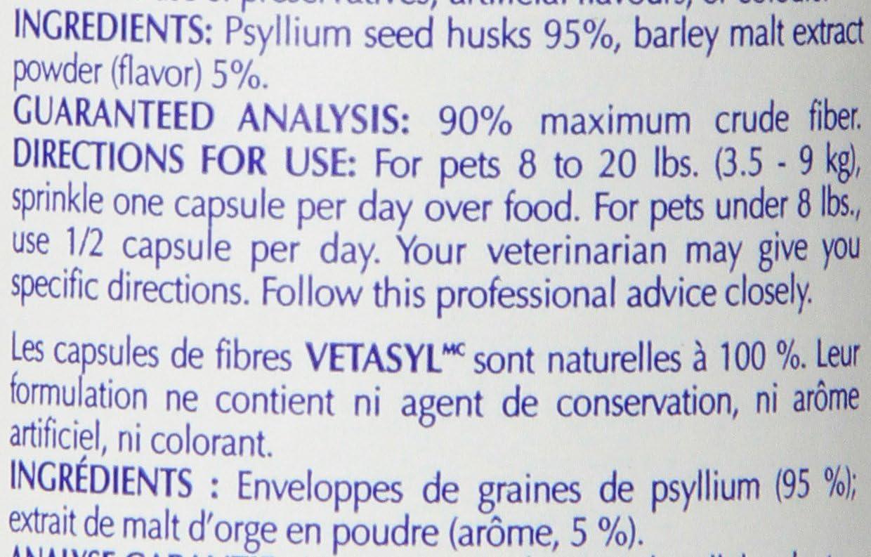 Virbac Vetasyl Fiber Supplement - 100 Capsules | Buy Now with Express ...