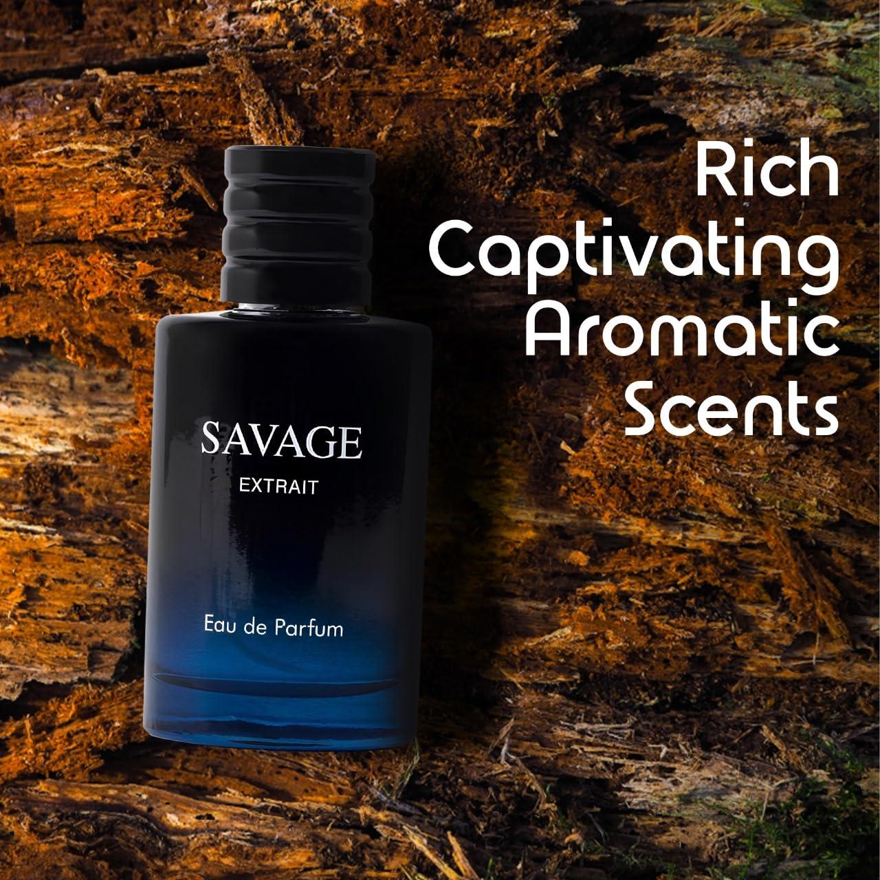 Savage Extrait Men Perfume Cologne for Men Natural Spray Masculine ...