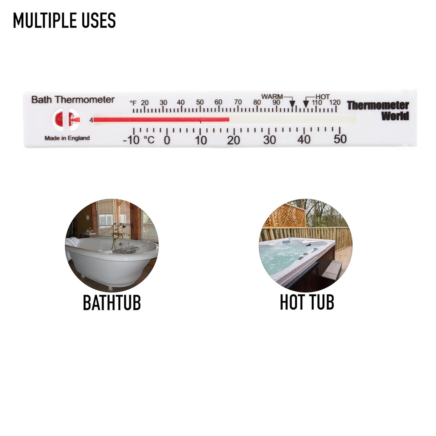 Bath Thermometer - Accurately Monitor Water Temperature for Safe Baths ...
