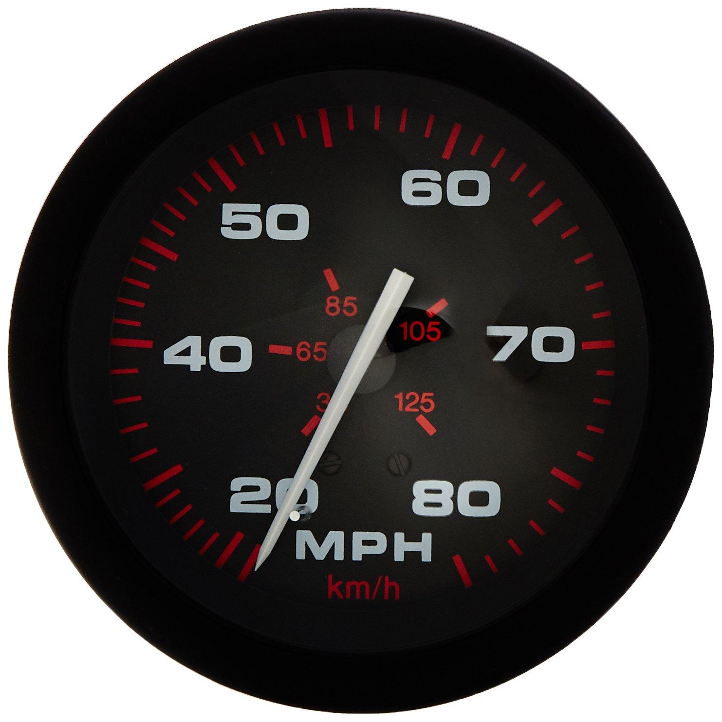 SeaStar 57899P Amega 3 Speedo Kit - 80 MPH | High-Performance Marine ...