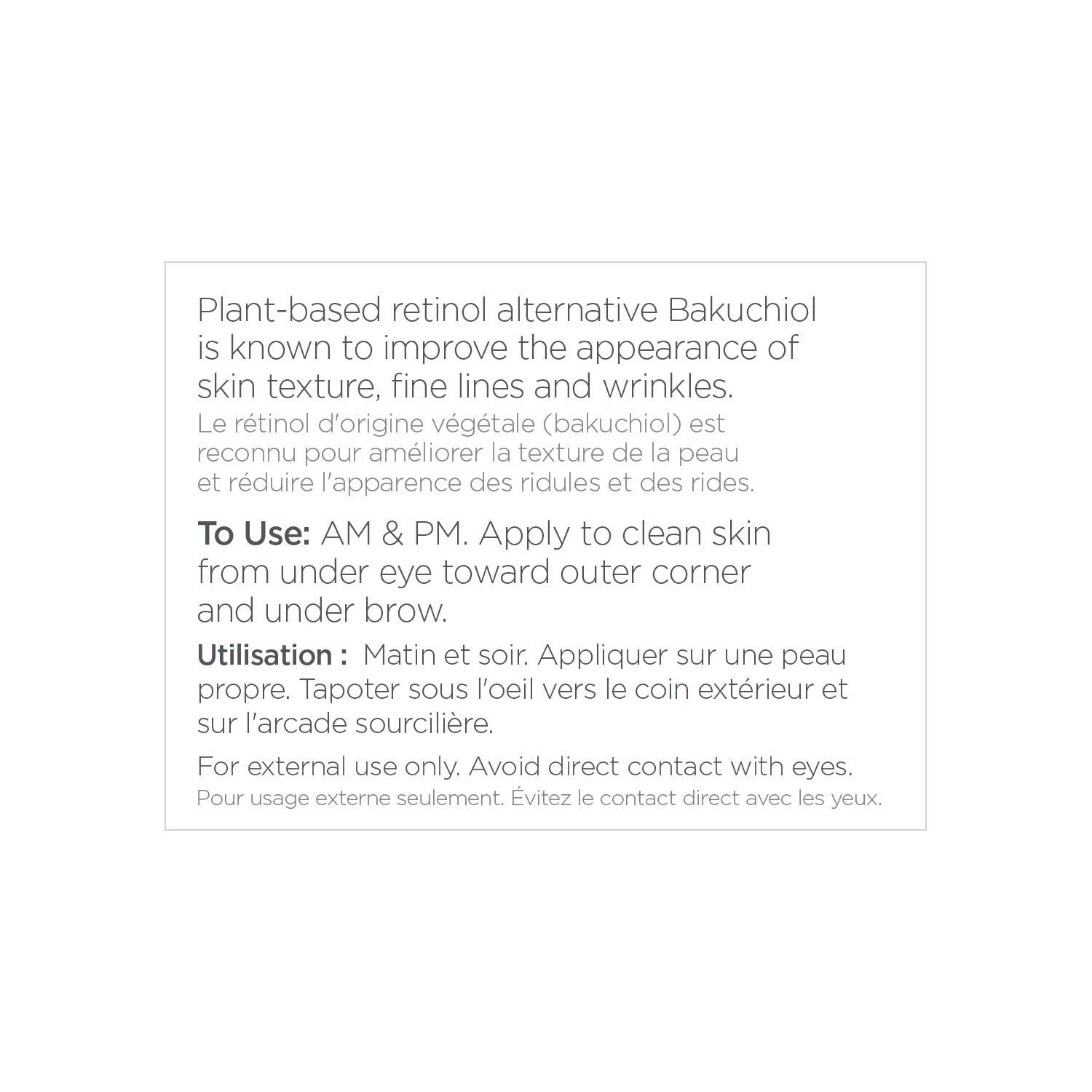 ANDALOU NATURALS Age Defying Plant-Based Retinol Alternative Eye Balm ...