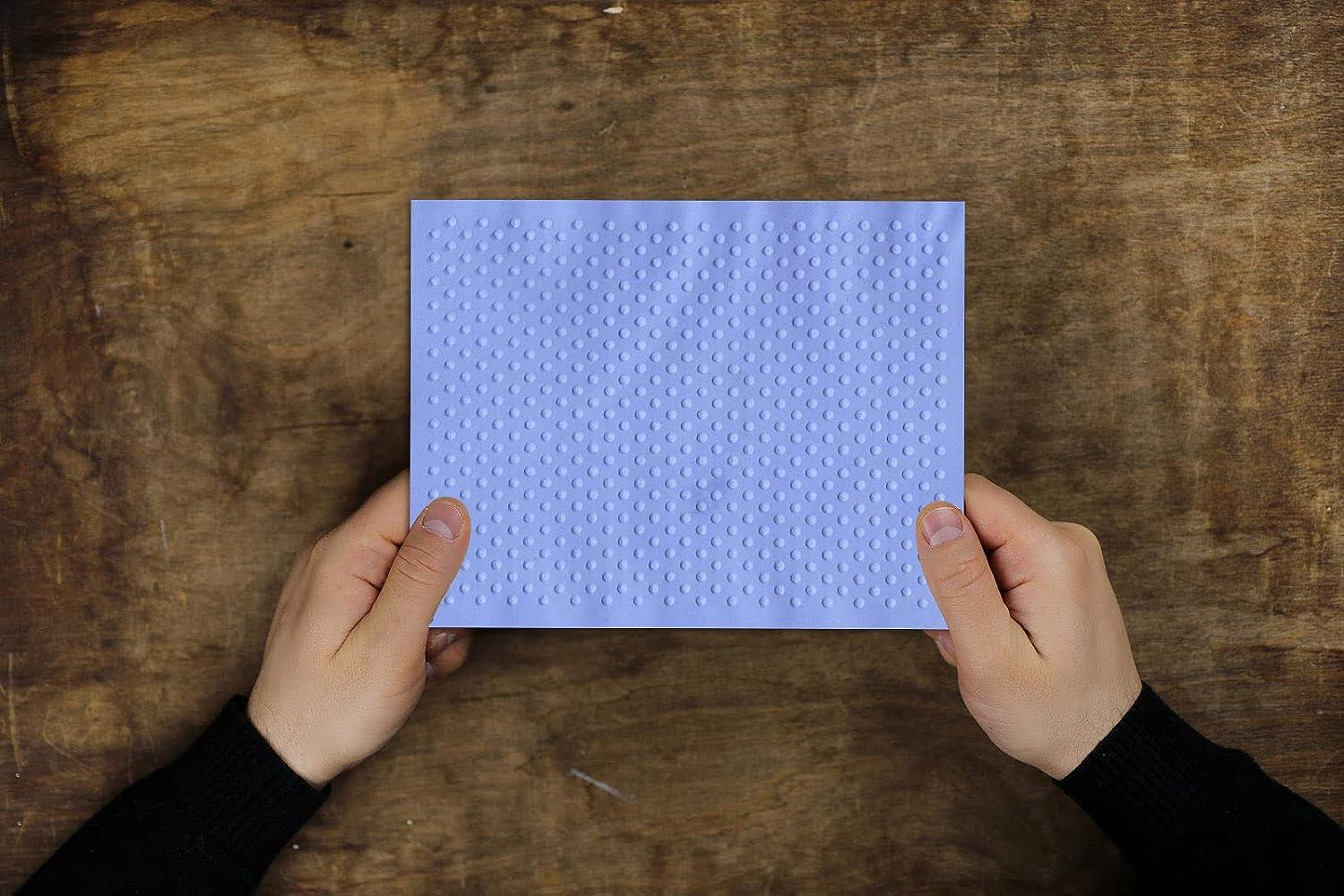 3-D Textured Impressions Dots Embossing Folder - Plastic Template for ...