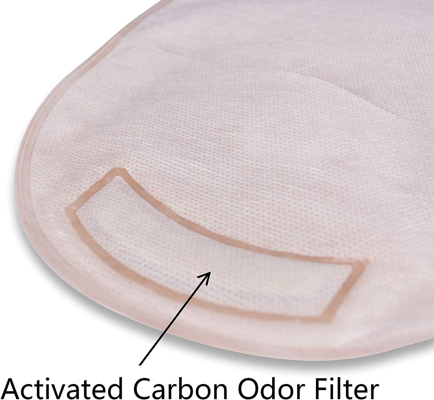 Carbou Ostomy Bags 20PCS - Drainable Ostomy Pouch for Ileostomy Stoma ...