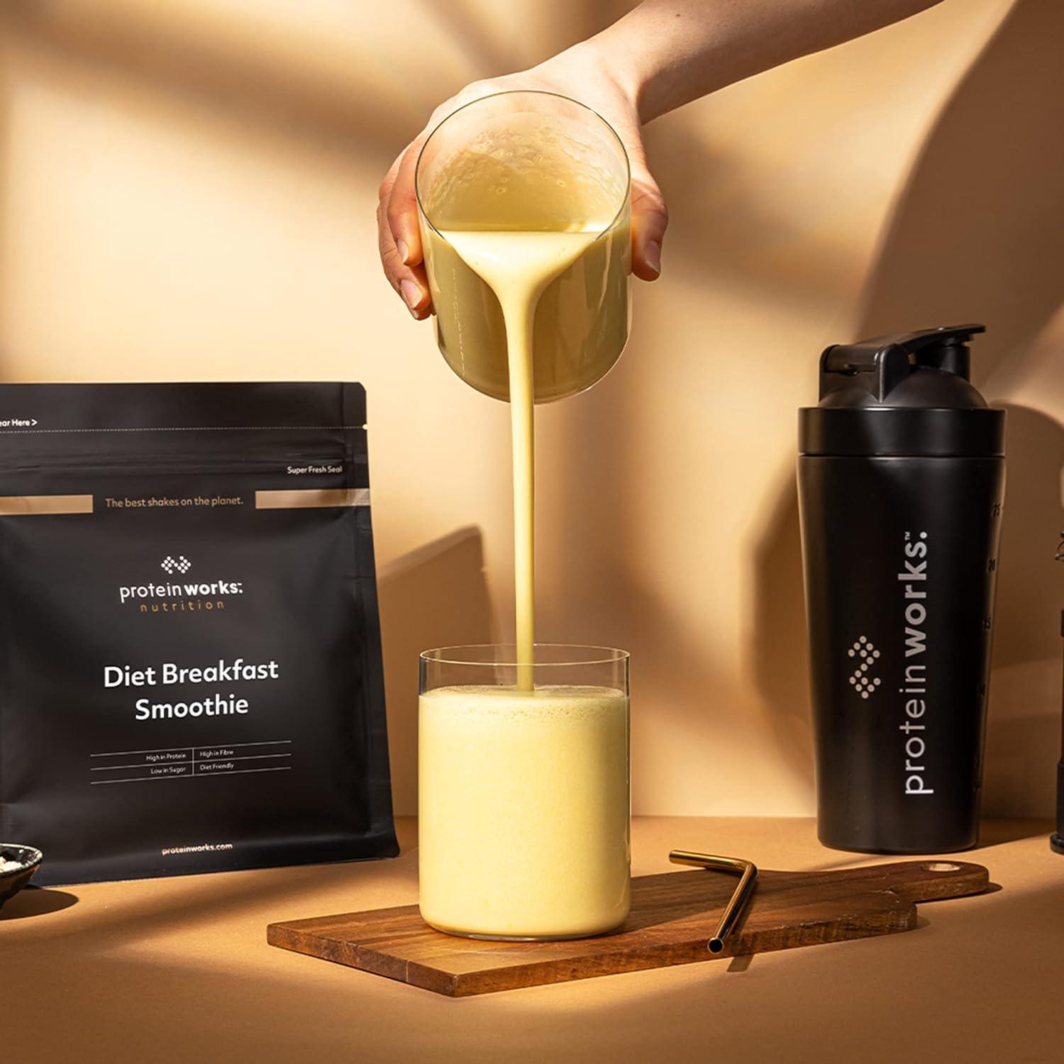 Protein Works Ultimate Diet Breakfast Shake | Low Calorie & High ...