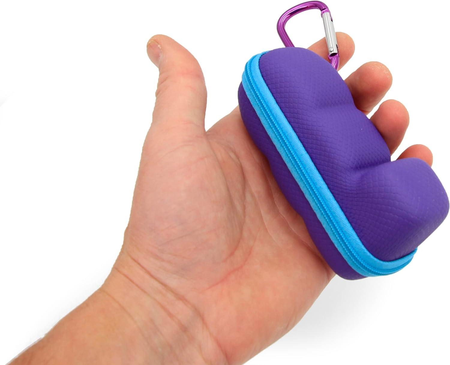 Asthma Inhaler Case with Lanyard and Carabiner Clip - Fits Standard and ...