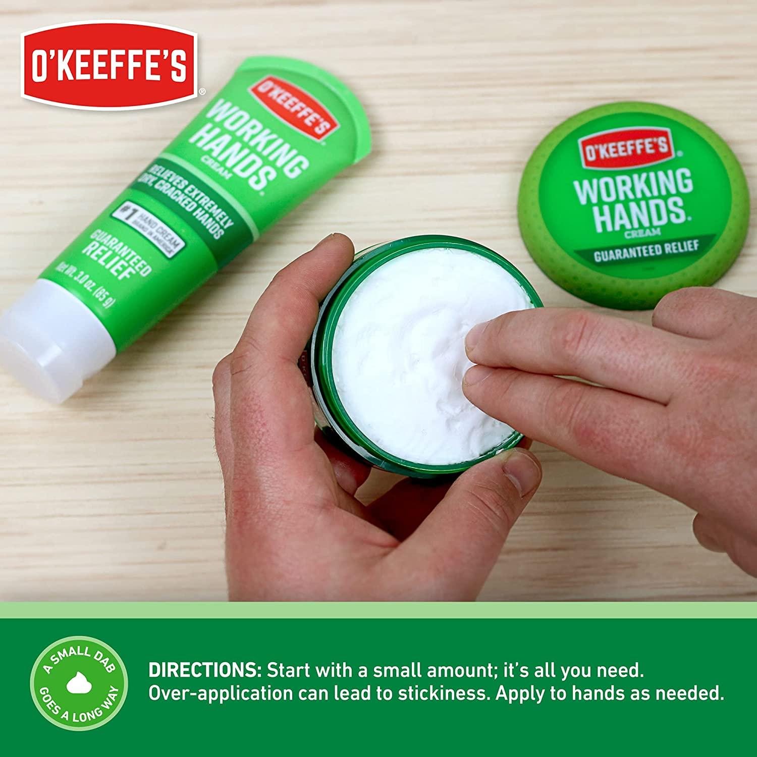 O'Keeffe's Working Hands Hand Cream 6.8 oz. Value Size Jar - Green ...