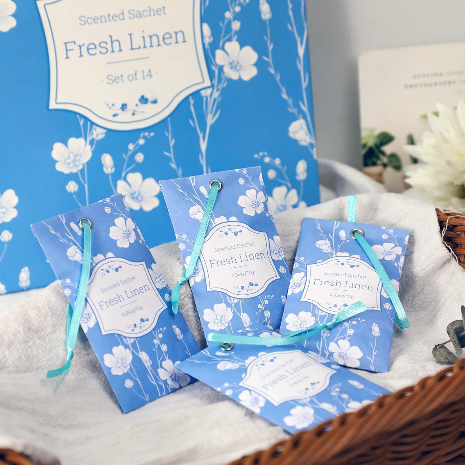 Buy Scent-Hi Linen Scented Sachets - Freshen Up Drawers Cupboards Rooms ...