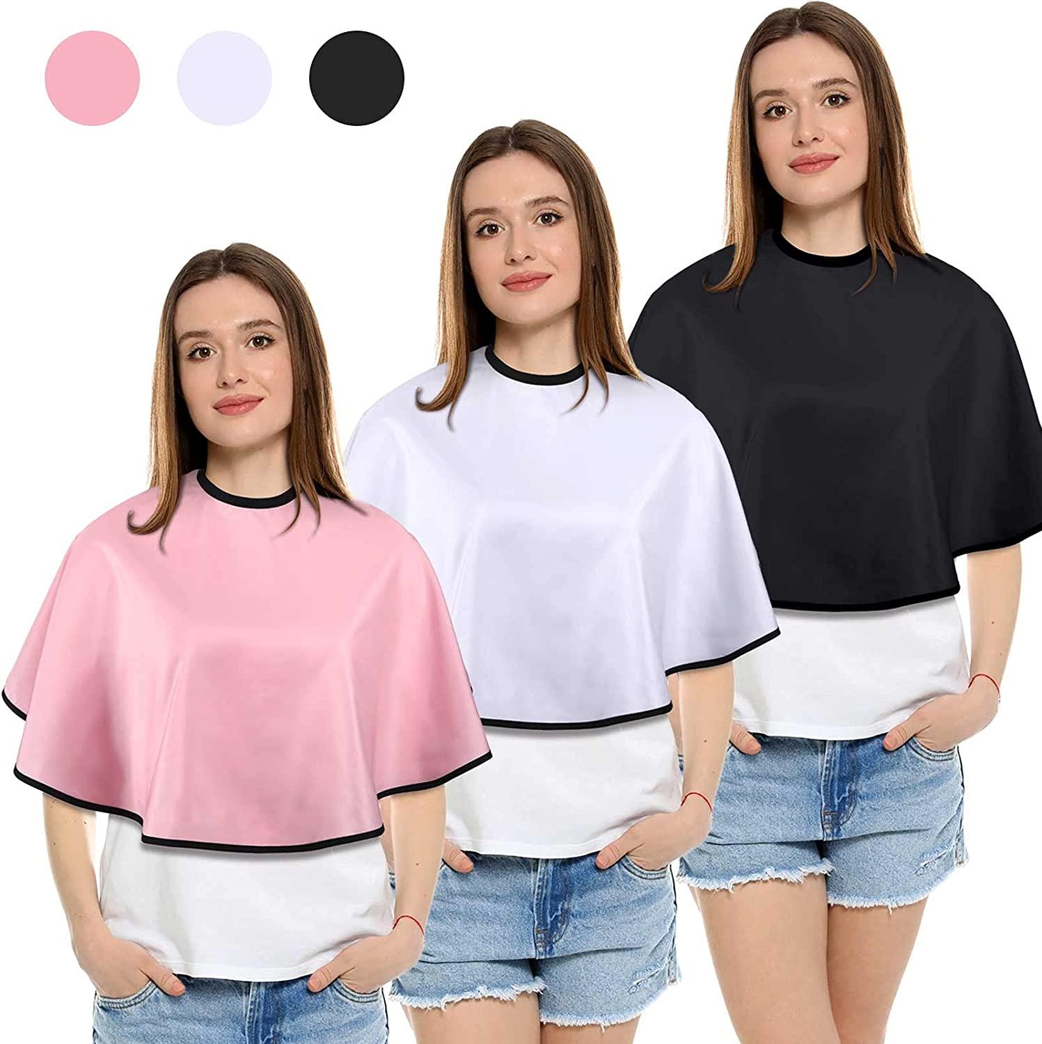 3-Piece Makeup Capes for Clients - Hair Salon & Barber Aprons - Beauty ...