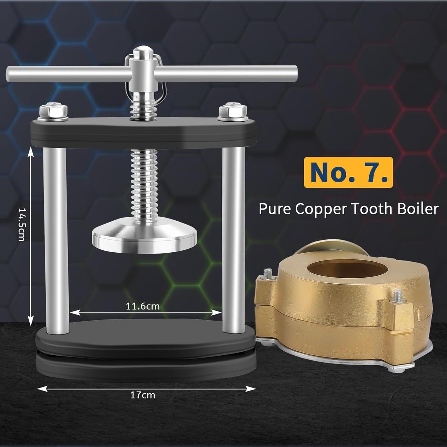 Bceer Denture Plunger Press | Copper Dental Laboratory Press for ...