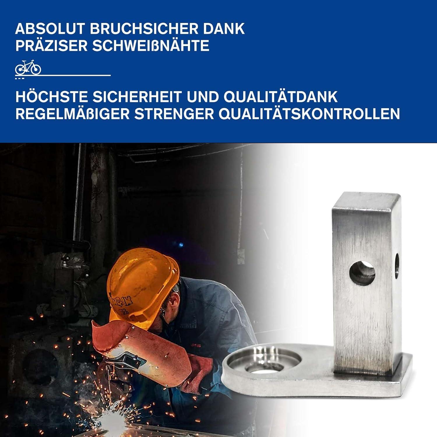 Bicycle Trailer Coupling & Adapter - Universal Stainless Steel Axle for ...