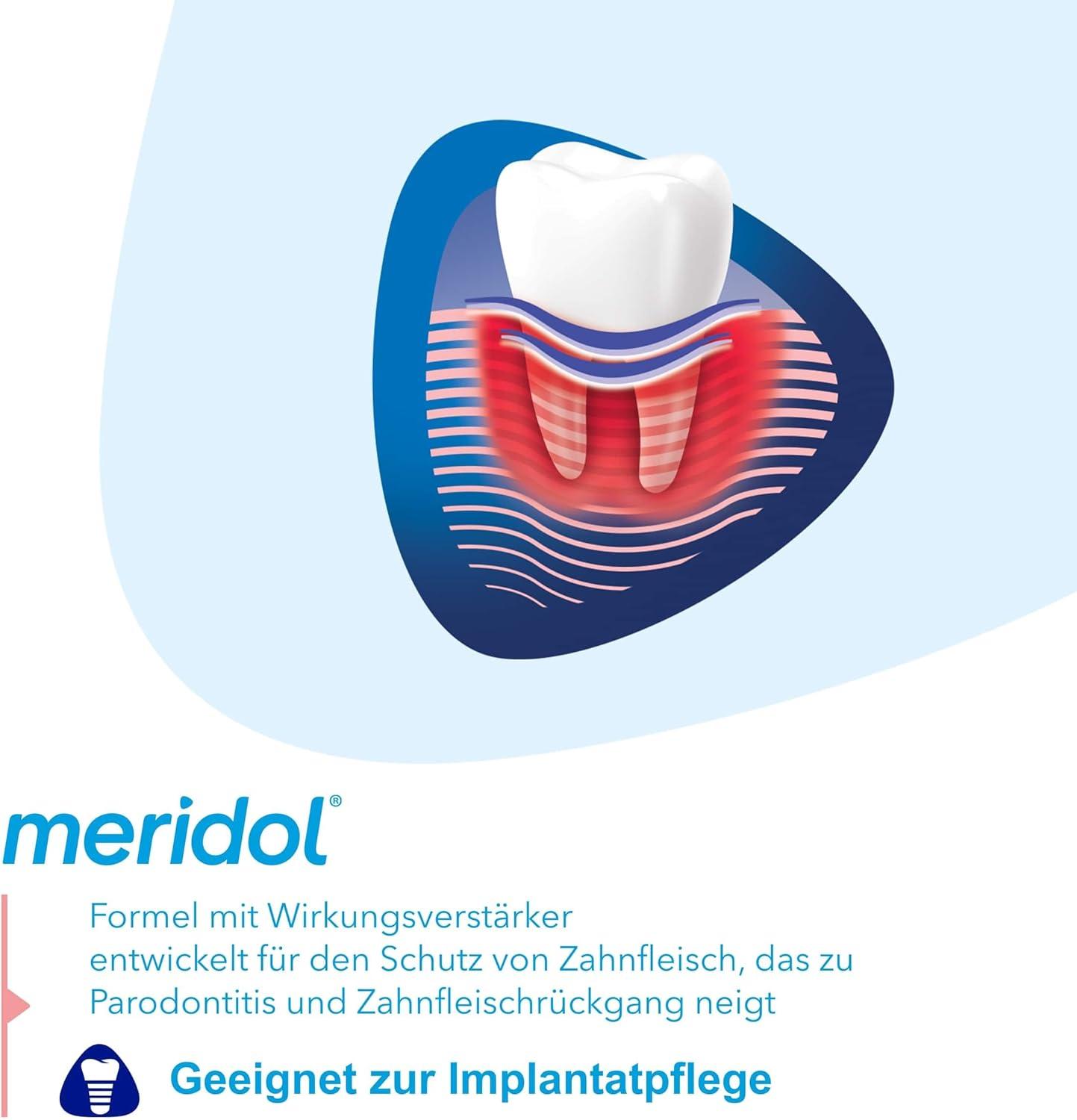 Meridol Set Parodont Expert | Toothpaste Mouthwash & Toothbrush for ...