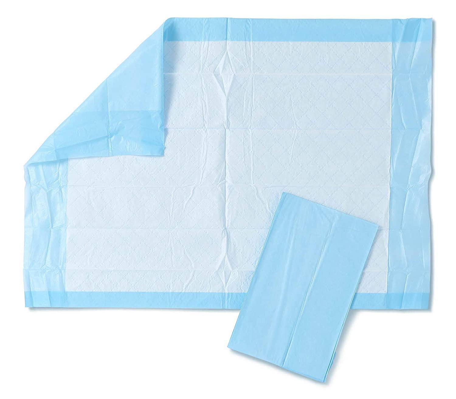 Medline Ultra Lightweight 17x24 Disposable Underpads - 100 Count ...