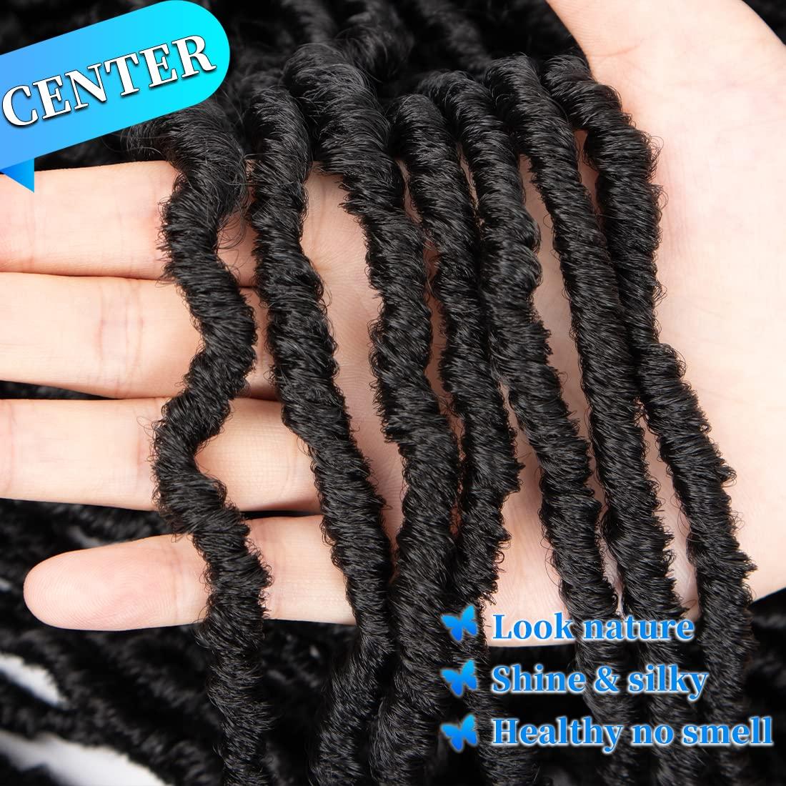 5 Packs Faux Locs Crochet Braids Hair - 36 Inch Soft Dreadlocks | Pre ...