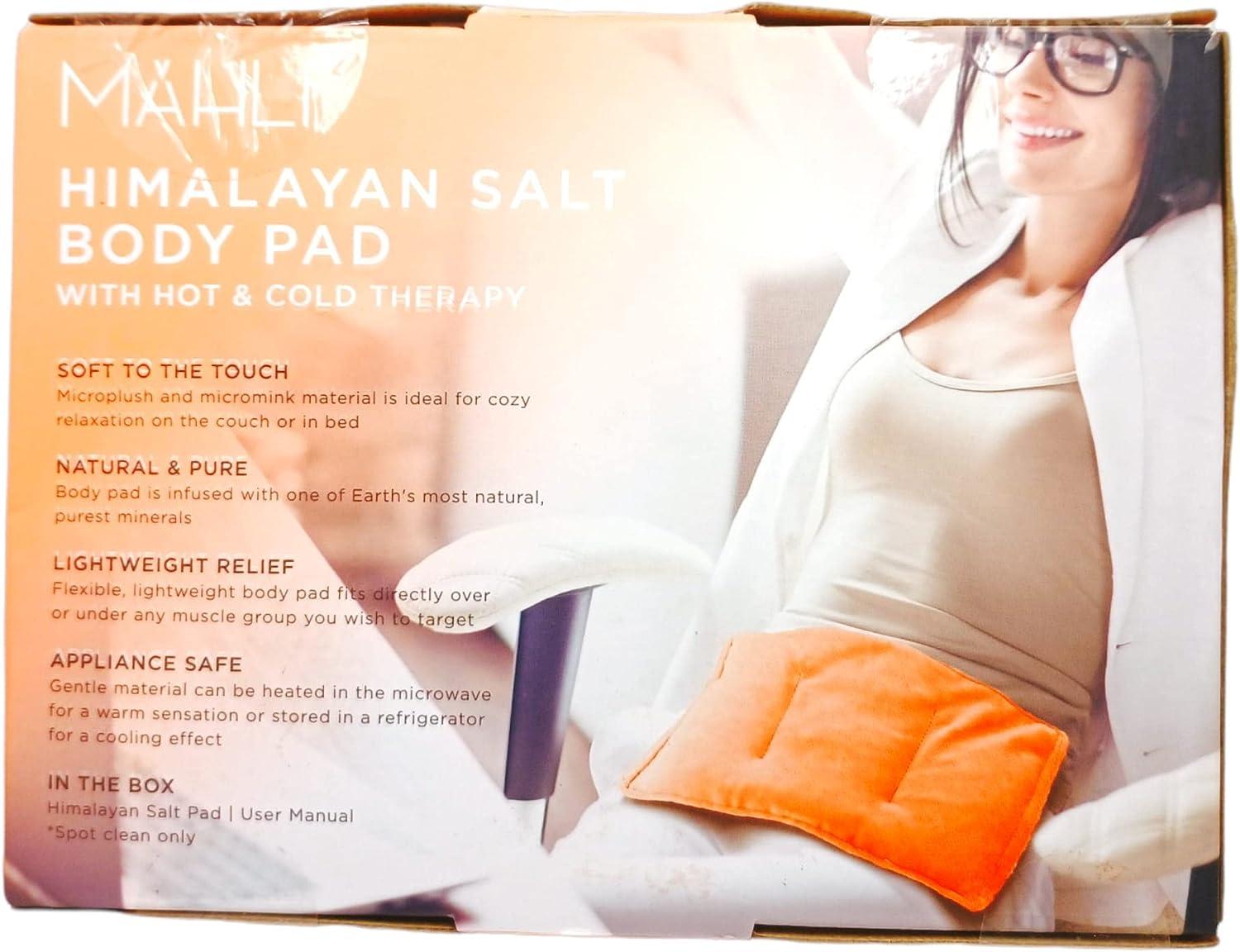 Himalayan Salt Body Pad - Exfoliating Massage Tool for Detox and ...