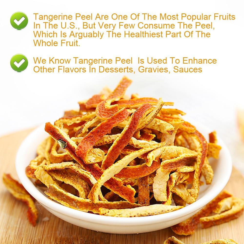 Buy Tangerine Peel Tea 80g - Dried Orange Peel Herbal Tea Rich in ...