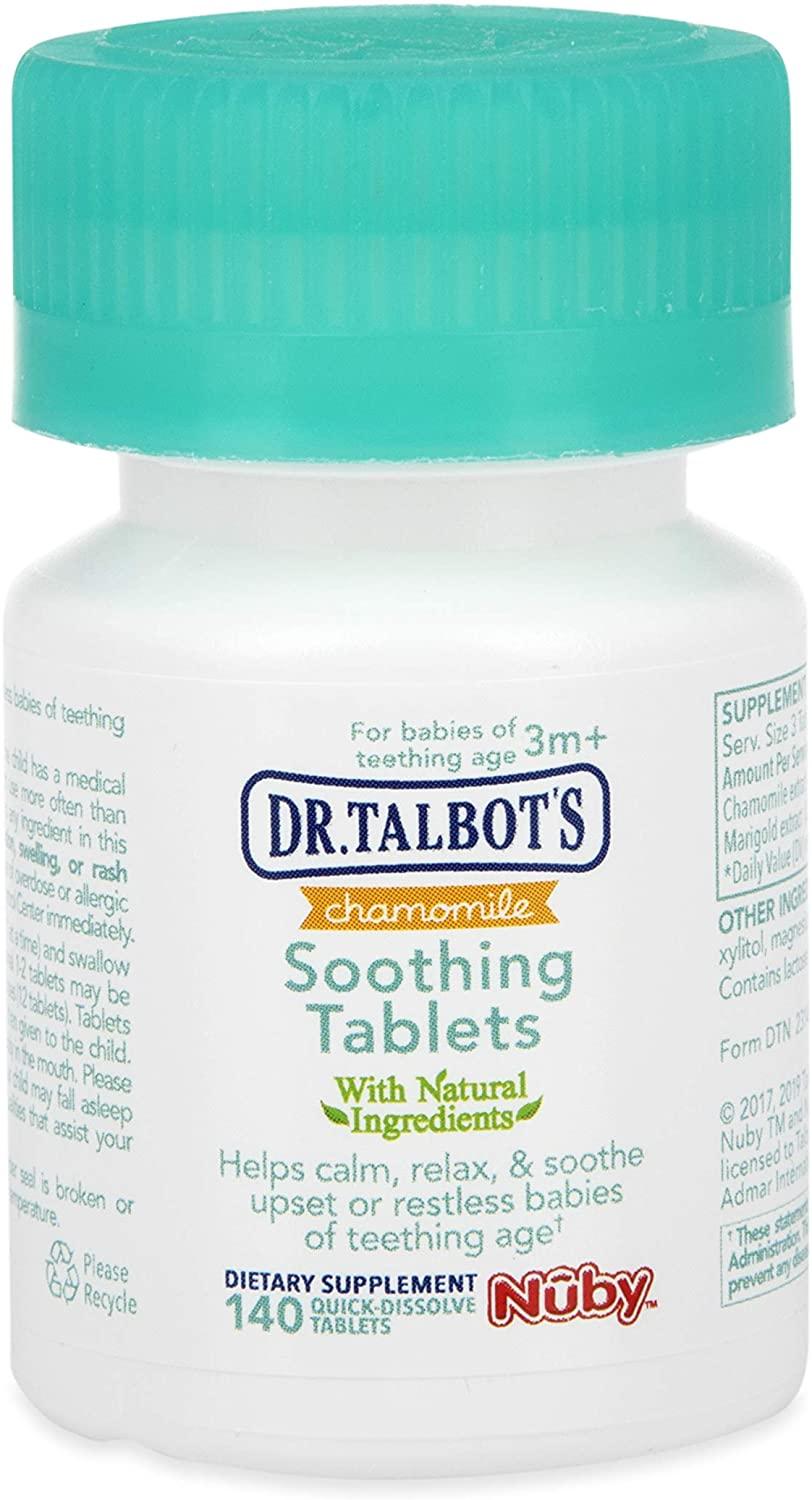GoSupps.com - Dr. Talbot's Soothing Tablets Chamomile 3 m+ 140 Tablets